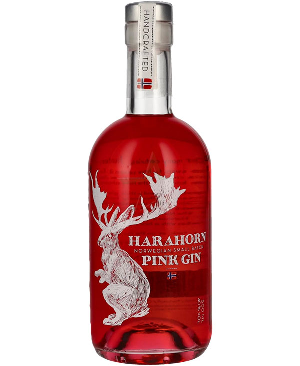 Gin Harahorn Norwegian Small Batch Pink Gin - Stocchetti Bevande
